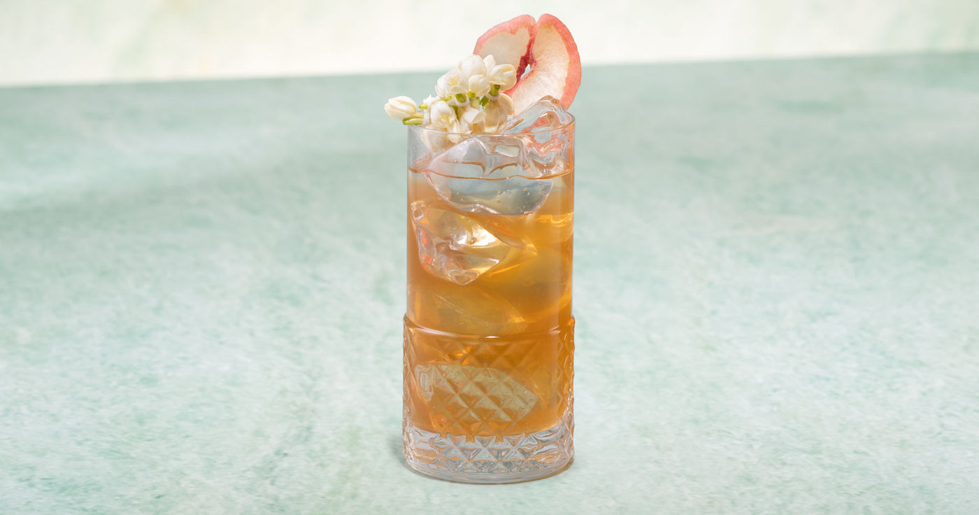 Peach & Jasmine Iced Tea Recipe - Recipe – Mathieu Teisseire
